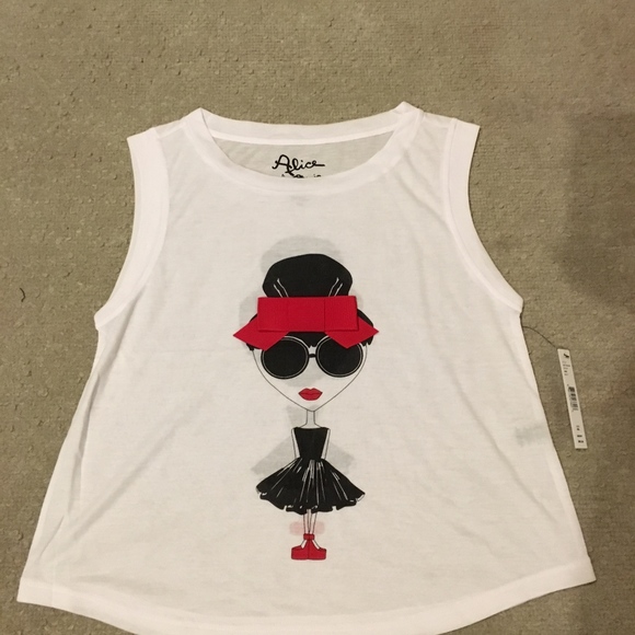 Alice + Olivia | Tops | Alice And Olivia Stace Face Tee | Poshmark